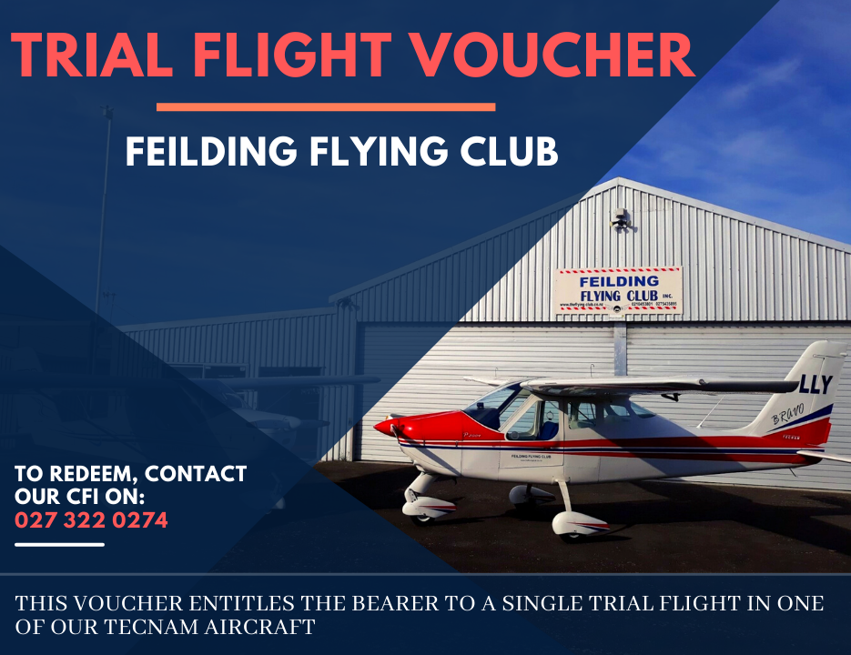 Purchase A Trial Flight | Feilding Flying Club